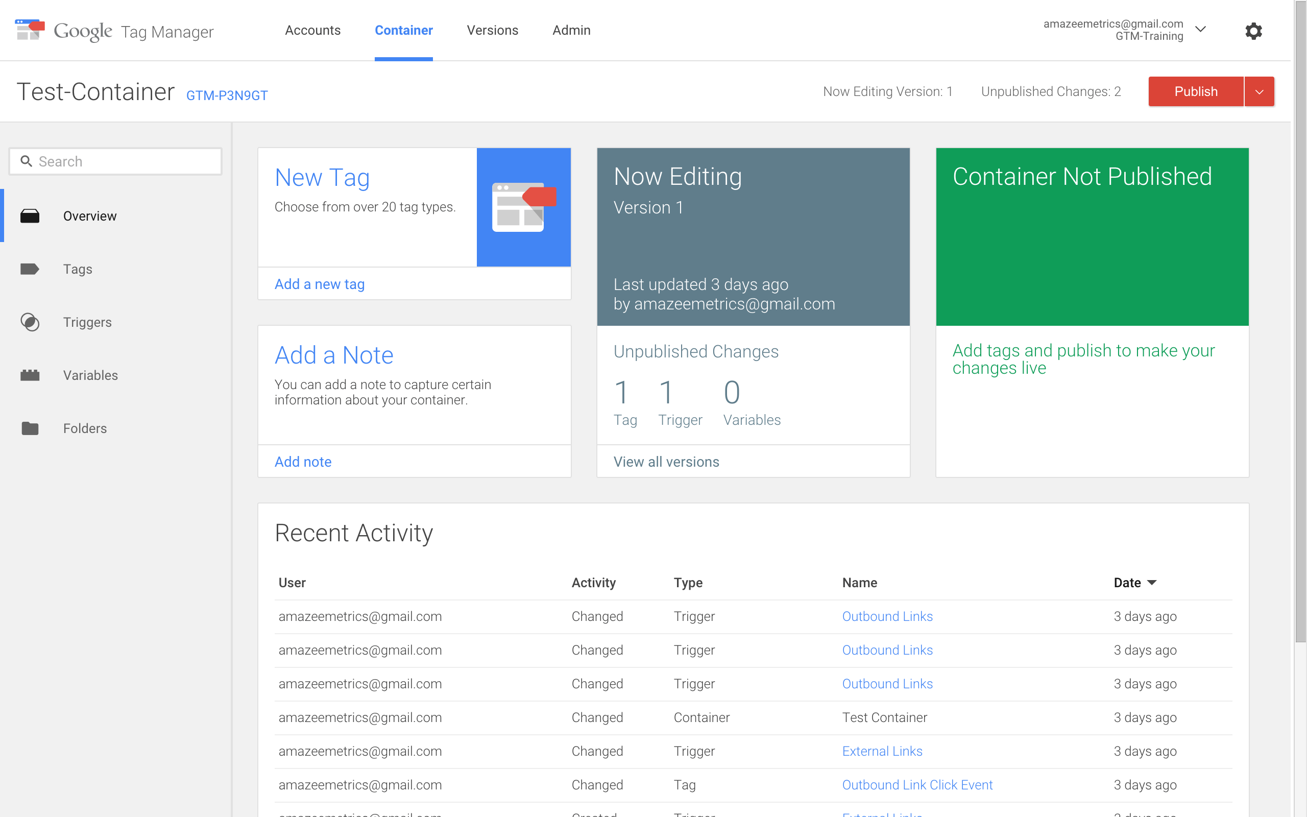 Google Tag Manager Tutorial Teil 2 Advance Metrics
