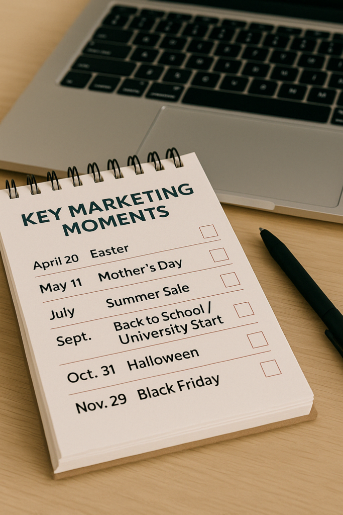 Plan Key Marketing Moments 2025 | Advance Metrics